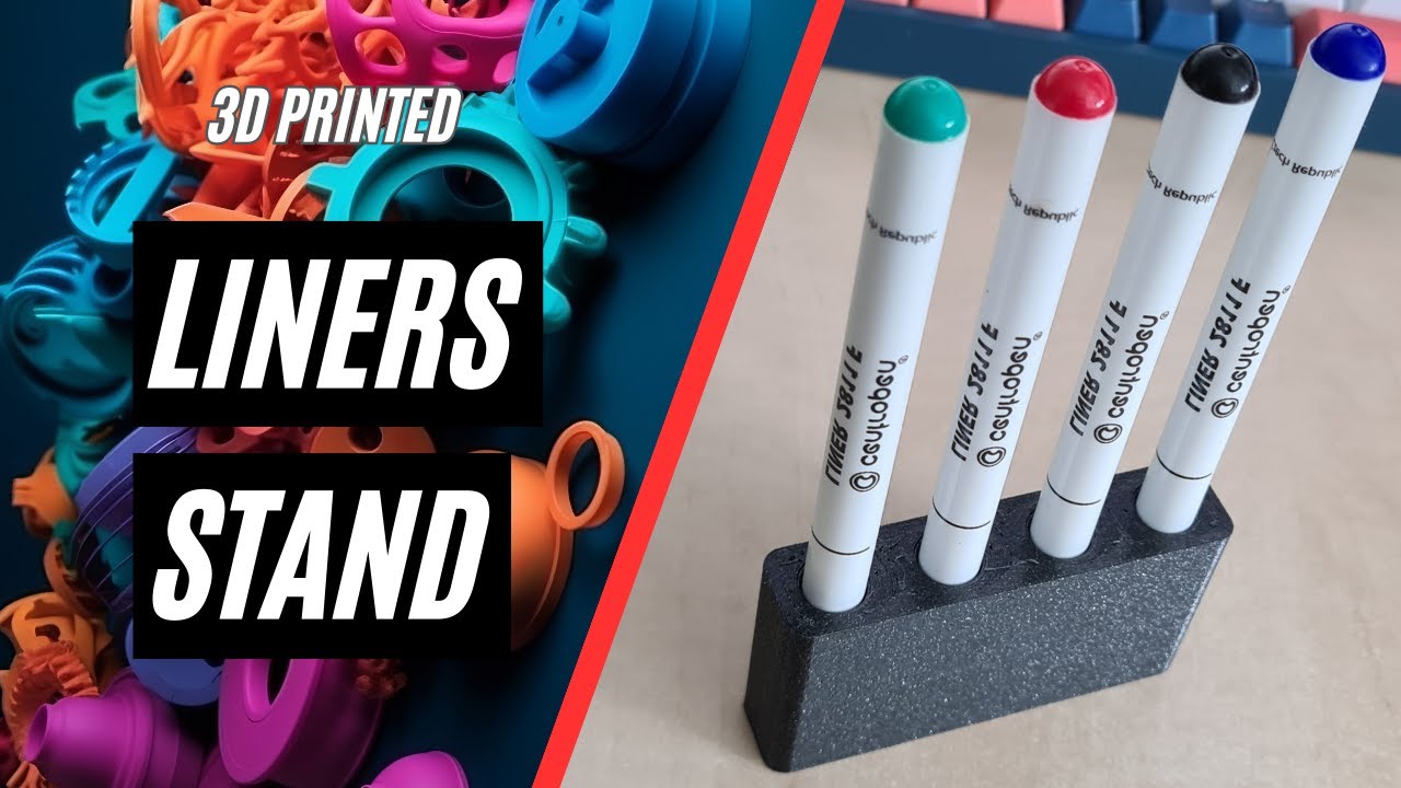 Liners Stand | 3D Printed - YouTube