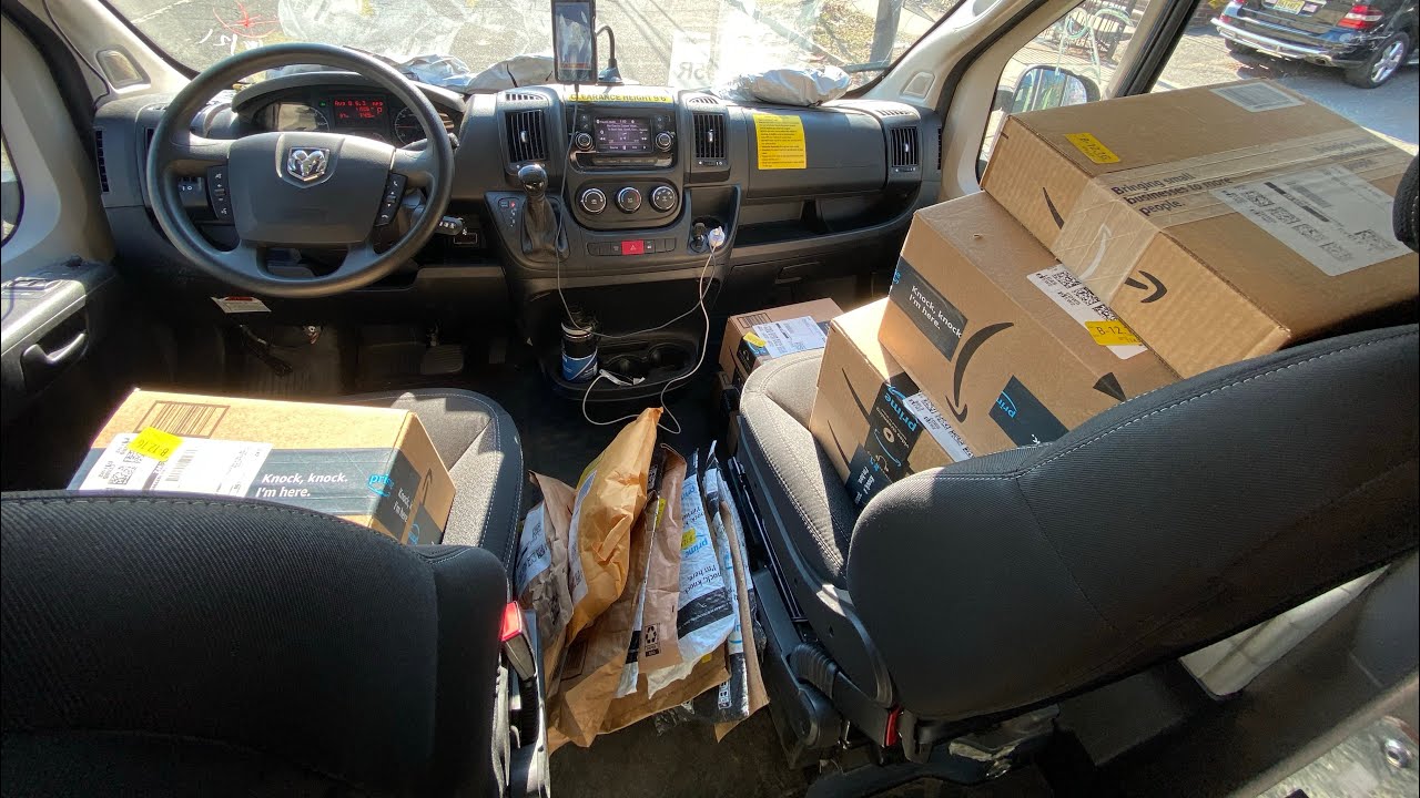 Fastest Way To Deliver Packages! (Amazon Delivery) #amazon # ...