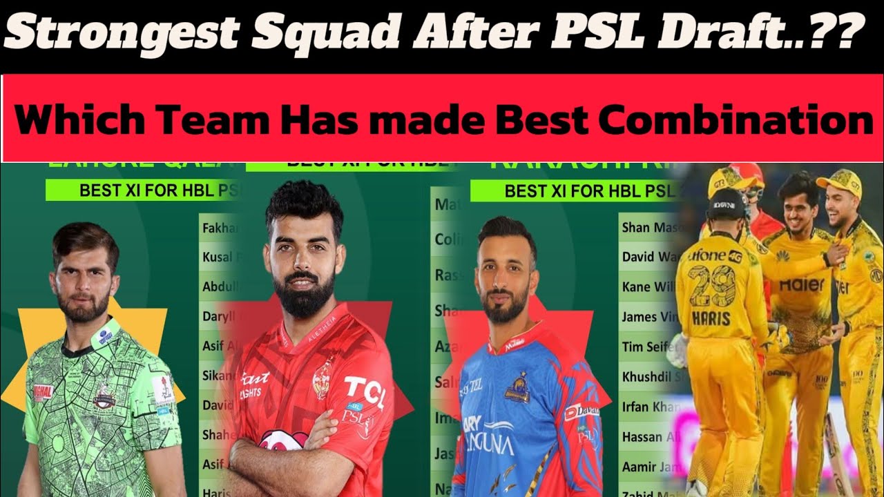 PSL Teams Review: Peshawar Zalmi strongest team of PSL 10...? - YouTube