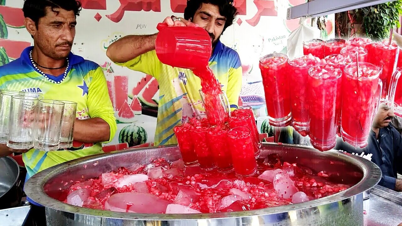 Refreshing Watermelon Juice | Amazing Watermelon Cutting Skills ...