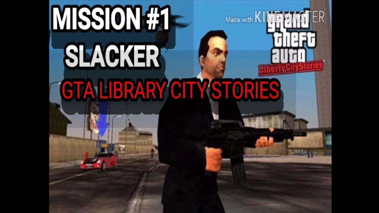 GTA LIBRARY CITY STORIES || MISSION #1 SLACKER || WALKTHROUGH || - YouTube