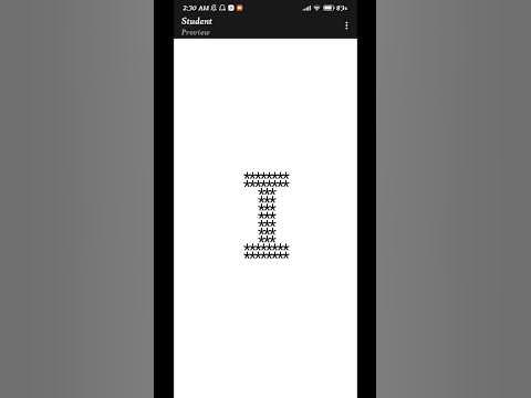 I | How to Print Alphabet's Pattern in javascript - YouTube