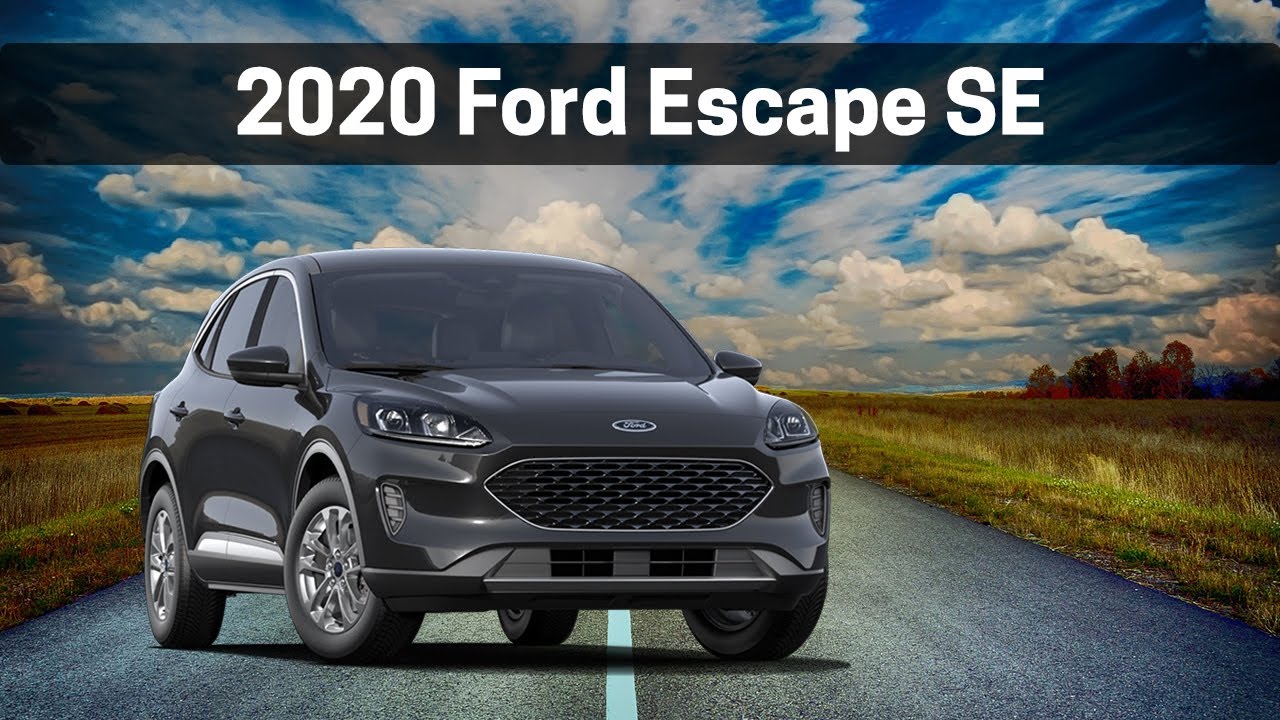 2020 Ford Escape SE Walkaround | Learn all about the 2020 Ford Escape ...