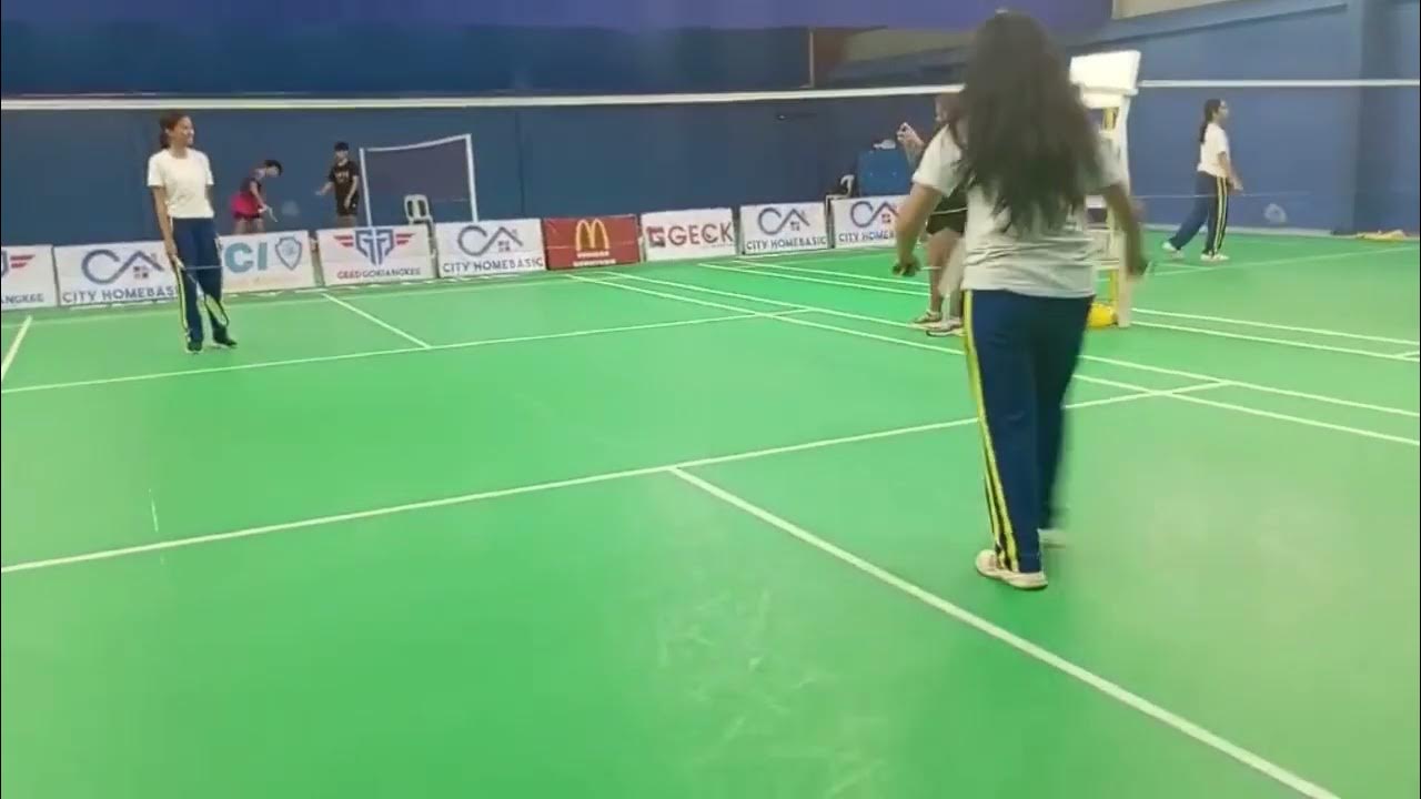 1 performance task 01 (Badminton Basic Skills) - YouTube
