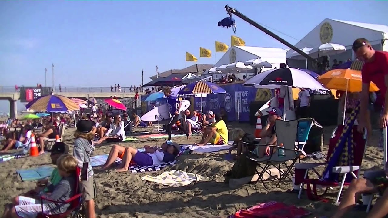 Bede Durbidge Wins US Open of Surfing 2014 - Round 1 Heat 20 - YouTube