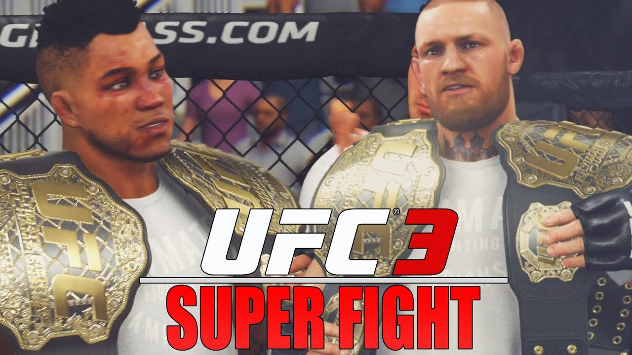 Super Fight Against Conor McGregor! True GOAT! EA Sports UFC 3 GOAT ...