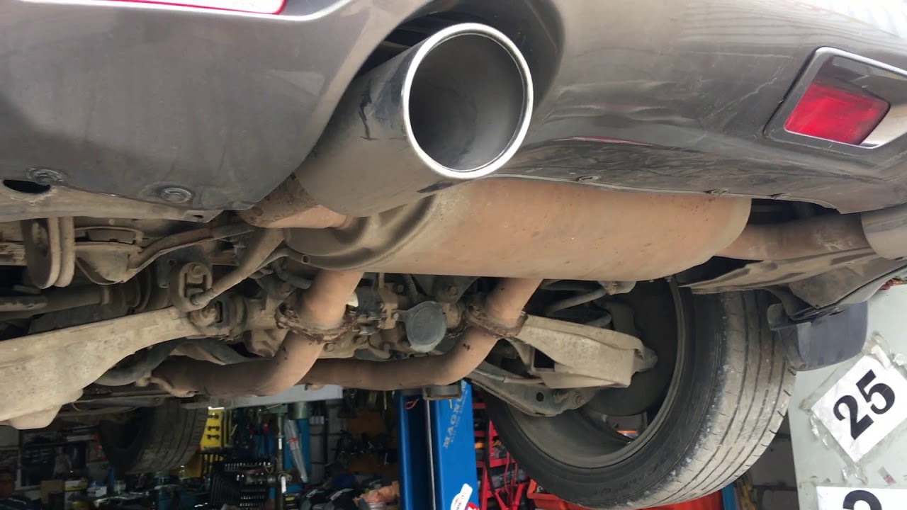 Инфинити фх 50 сделали выхлоп/ Infiniti FX 50s sound exhaust - YouTube