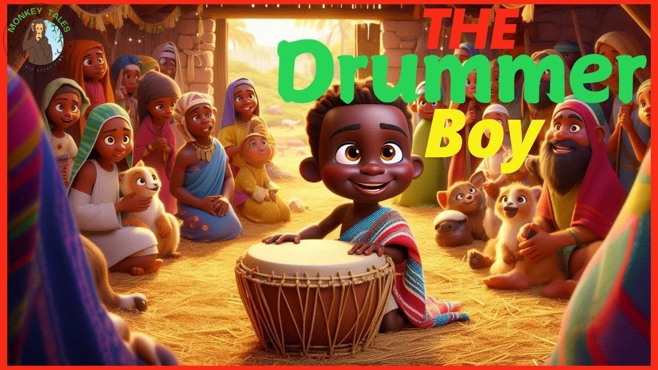 The Little Drummer Boy/Christmas Vibes/Short English stories for kids ...
