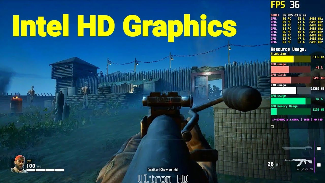 Back 4 Blood | Intel HD Graphics | 520/530/620/630 | Performance Test ...