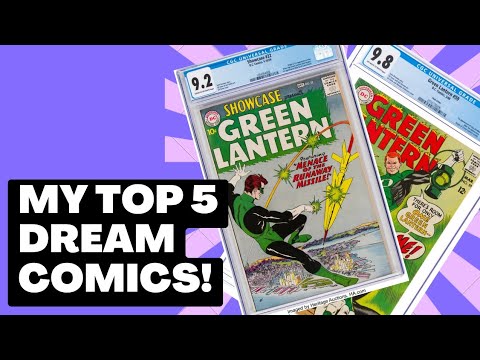 My Top 5 DREAM Comic Books! - YouTube