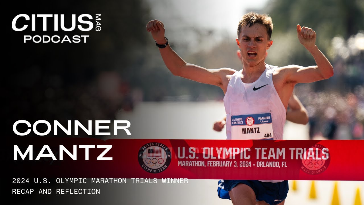 Conner Mantz After Winning The 2024 U.S. Olympic Marathon Trials (2:09: ...