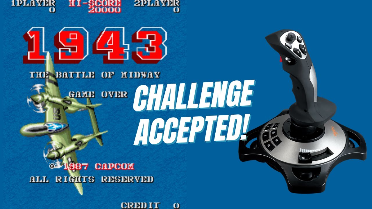 We Play A WW2 Flying Game With A WW2 Style Flight Stick - YouTube