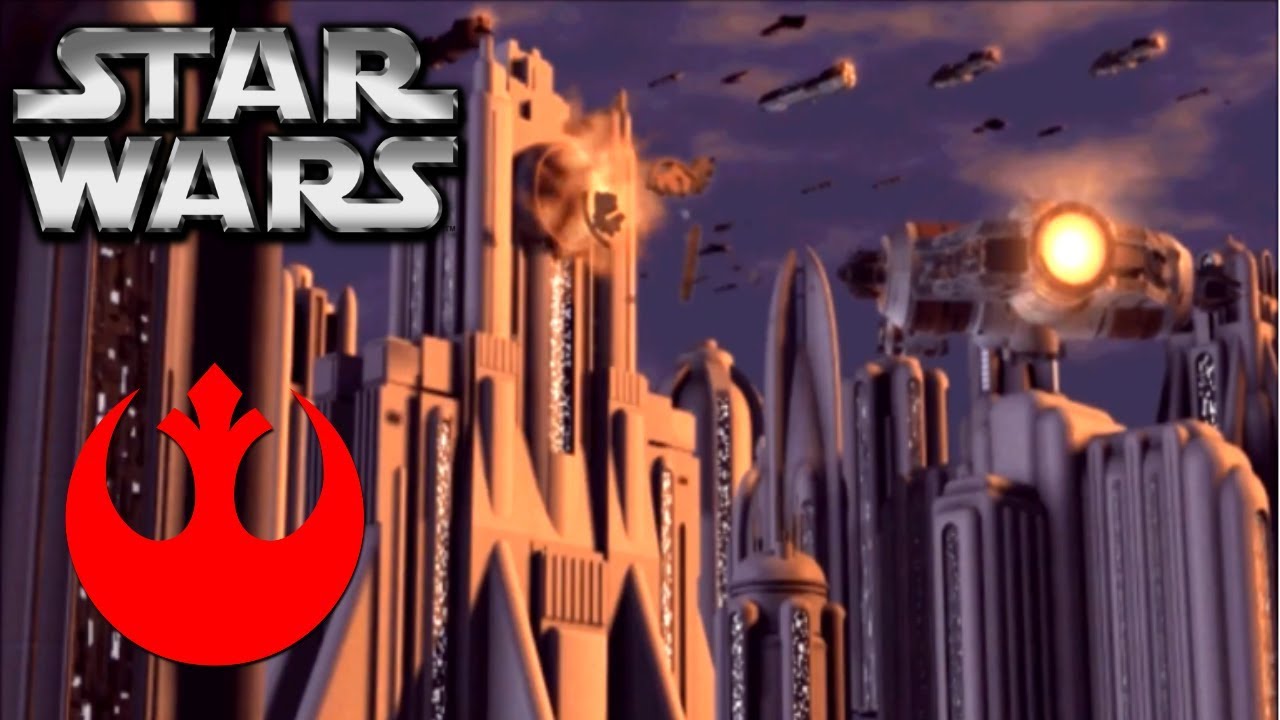 Star Wars: Rebellion - The Liberation of Coruscant Cutscene [HD] - YouTube