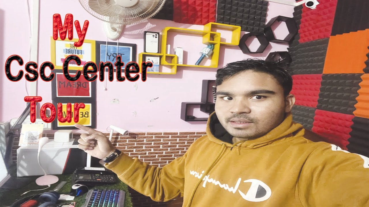 My Csc Center Tour 2023 || Csc Decoretion | Csc Vle Best Earning 2023 ...
