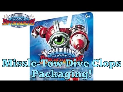 Skylanders Superchargers: Missle-Tow Dive Clops Packaging! (Official ...