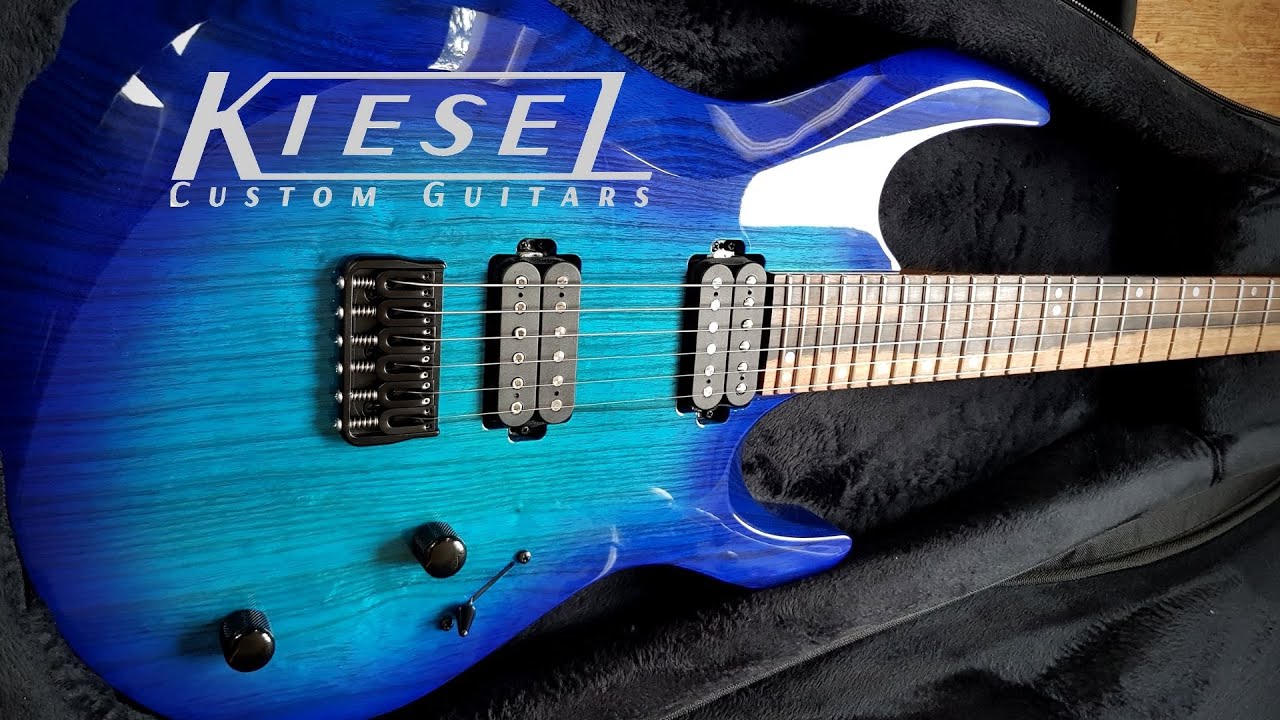 Kiesel Aries A6 Guitar - Demo For Metal - YouTube