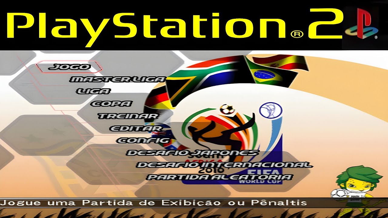 BOMBA PATCH 2010 PS2 ISO COPA DO MUNDO ATUALIZADO DOWNLOAD - YouTube
