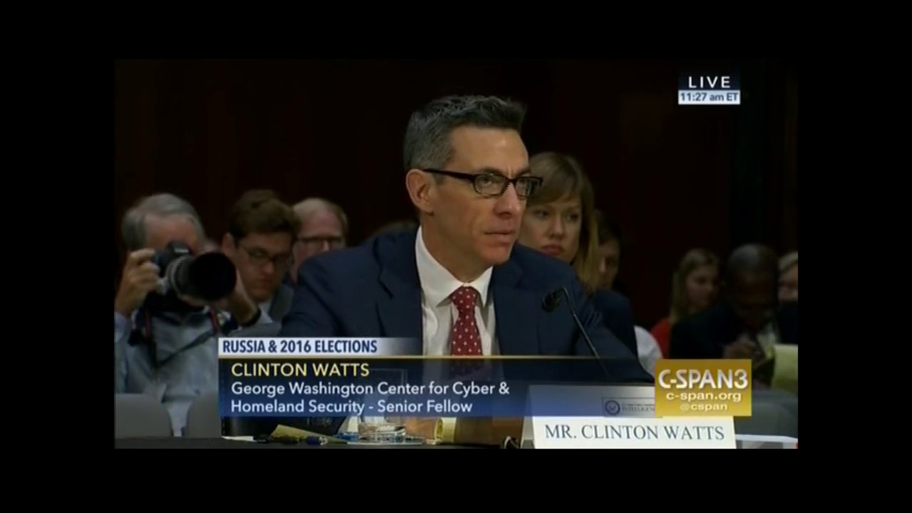 Clint Watts: 'Follow the trail of dead Russians' - YouTube
