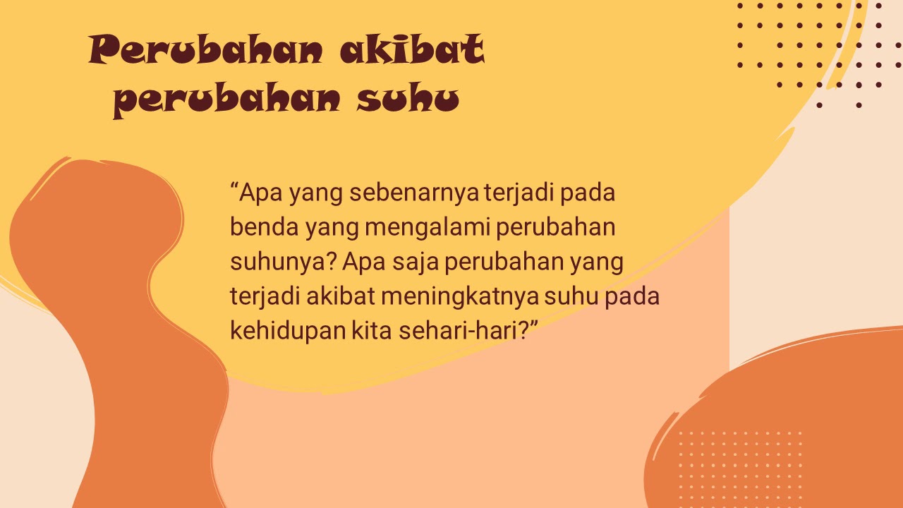 Pemuaian dan Penyusutan (Akibat perubahan suhu) tema 6 kelas 5 - YouTube