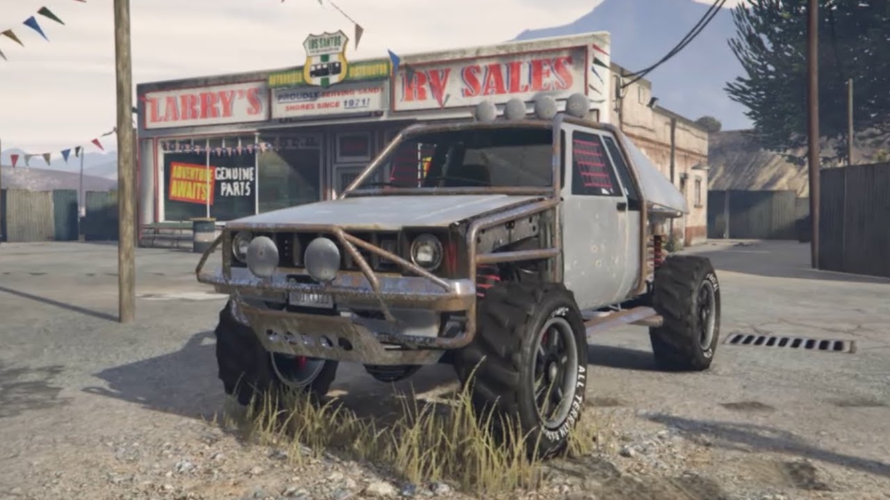Taking a Rusty Karin Rebel for a Test Drive - GTA V - YouTube
