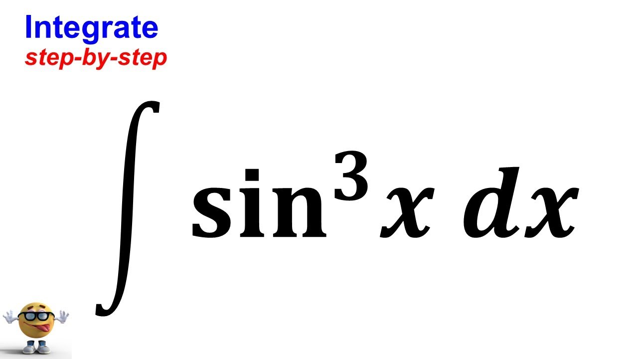 Integral Of Sin 3x YouTube