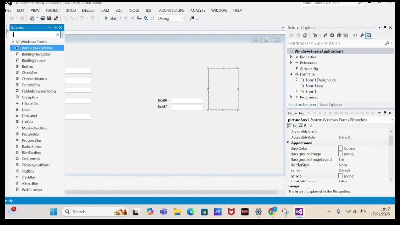 desain tampilan database menggunakan visual studio 2012 - YouTube