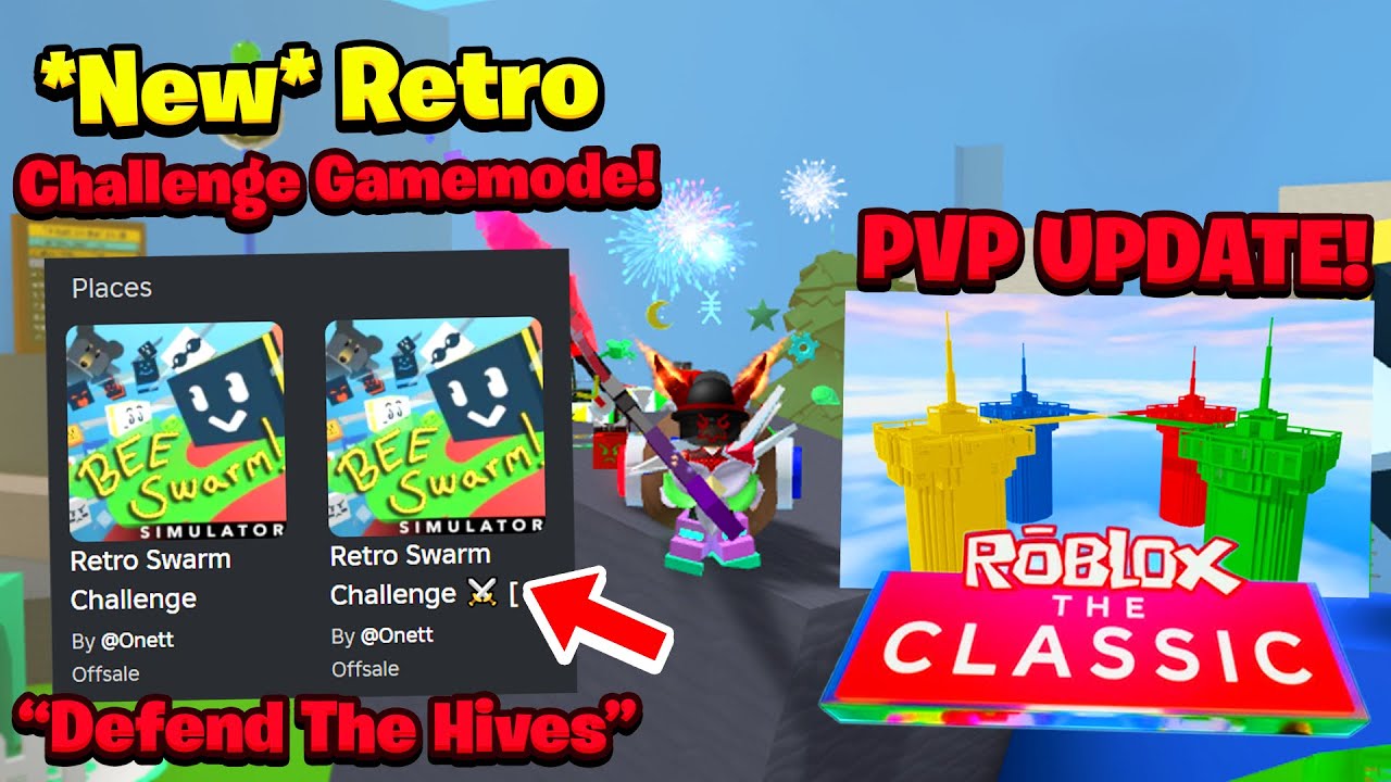 NEW EVENT CHALLENGE! RETRO CHALLENGE (DEFEND HIVES) COMING IN CLASSIC ...