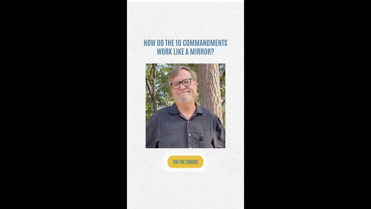 The Ten Commandments: A mirror of grace that points us to Jesus ...