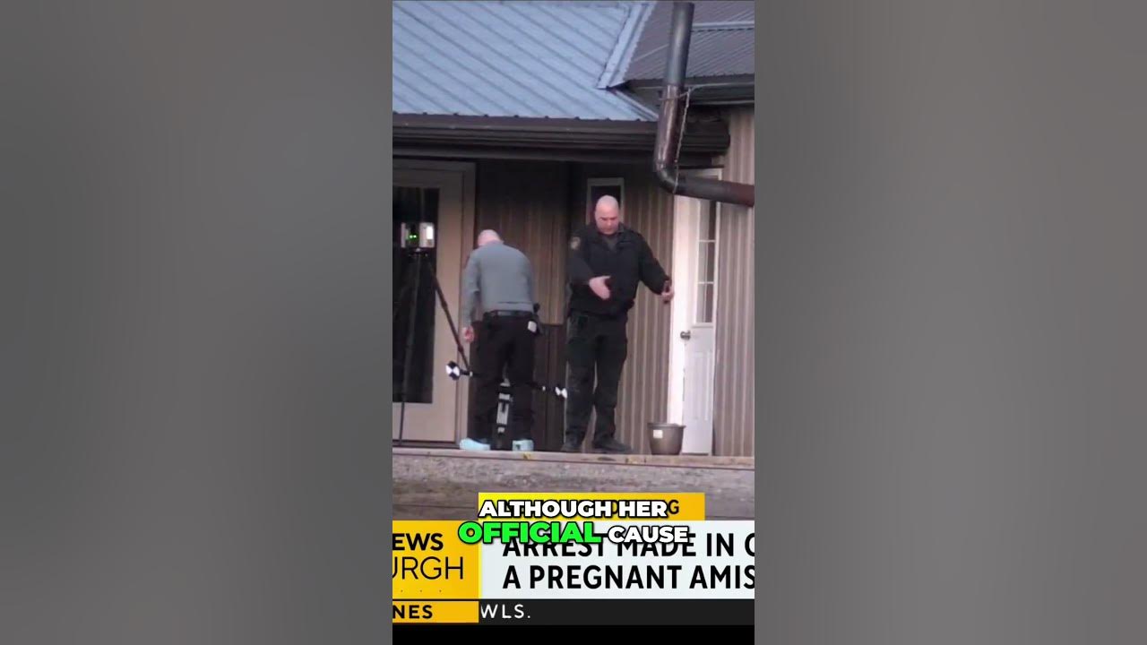 Breaking News Arrest Made in Murder of Pregnant Amish Woman Update on Rebecca Byler Case - YouTube