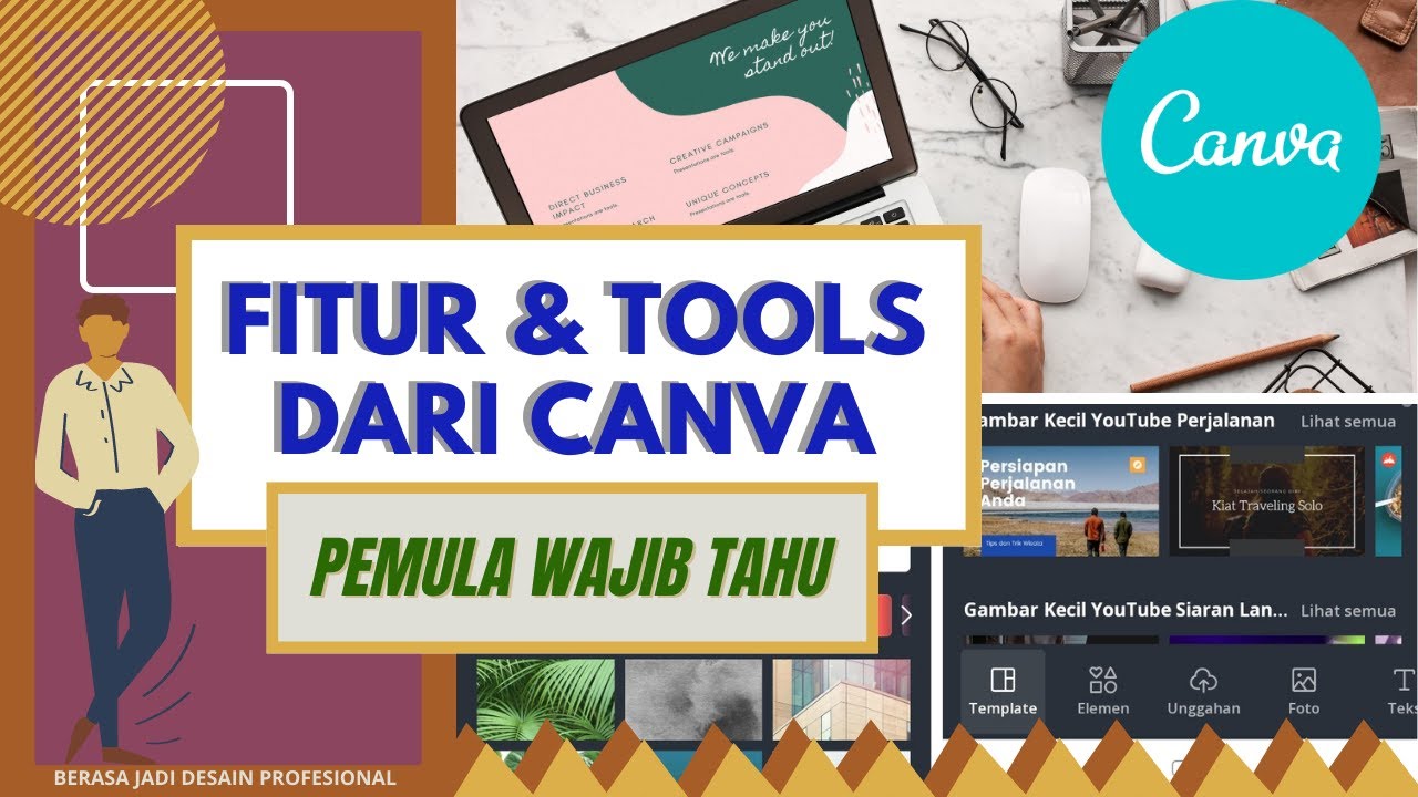 MENGENAL FITUR DAN TOOLS DARI CANVA || TUTORIAL CANVA PEMULA - YouTube