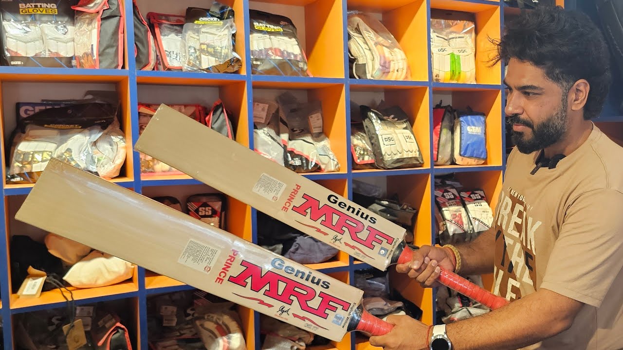 Shubman Gill’s MRF Genius Prince Player Edition Cricket Bat – Full ...