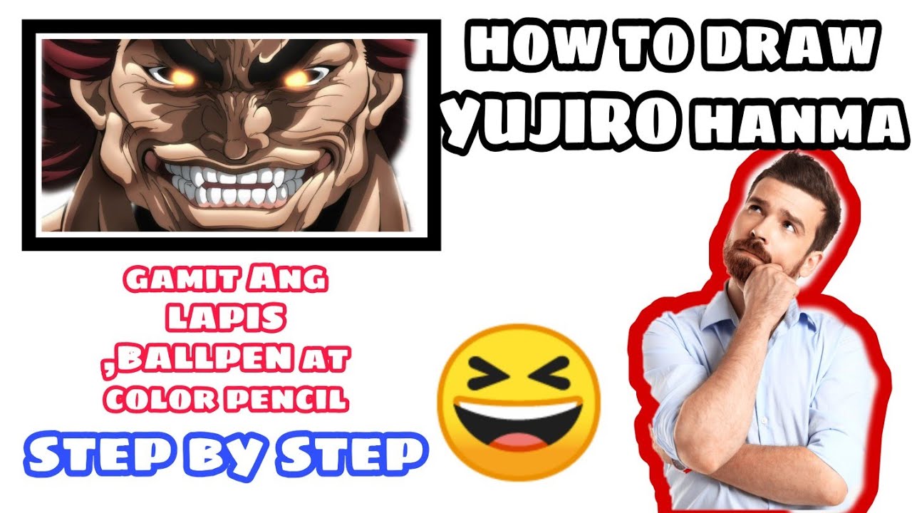 TUTORIAL drawing HANMA YUJIRO??? - YouTube