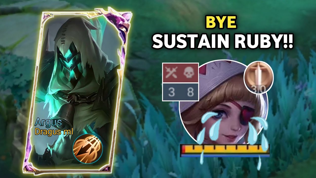 BYE SUSTAIN RUBY!! YOUR SUSTAIN CAN'T BEAT THIS NEW ARGUS META BUILD ...