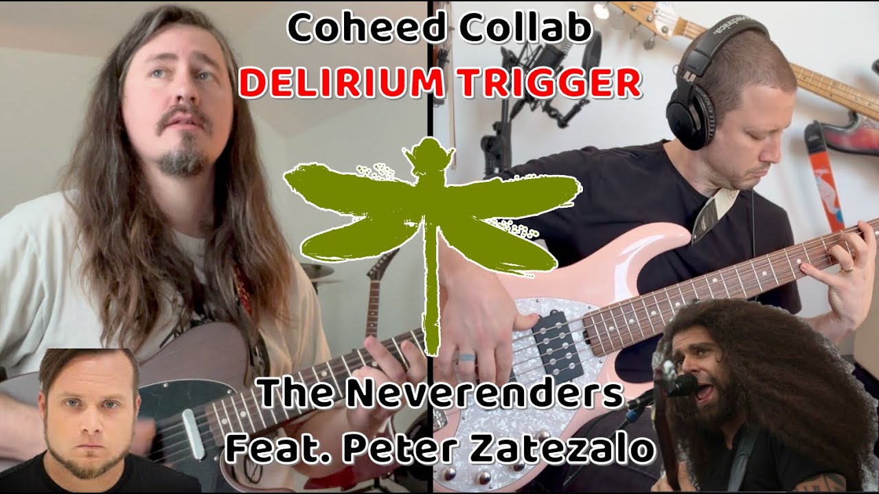Delirium Trigger (Coheed Cover) - The Neverenders feat. Peter Zatezalos - YouTube