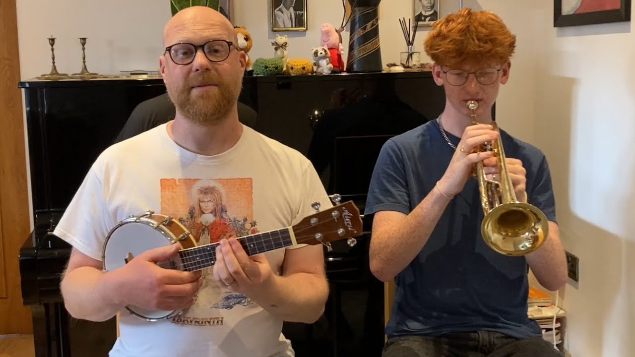 Geno by Dexys Midnight Runners on Banjolele and Trumpet - YouTube