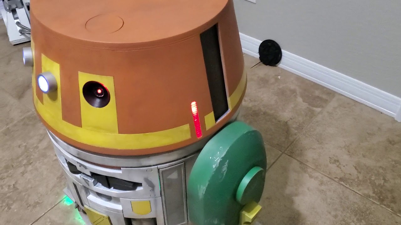 Life-size 3D printed Chopper (almost complete) - YouTube