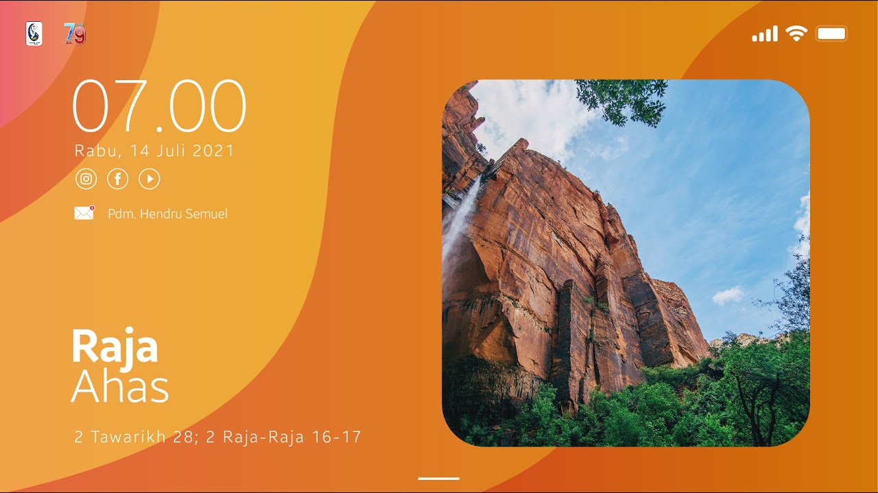 " Raja Ahas " Renungan 79 Pagi 14 Juli 2021 - YouTube