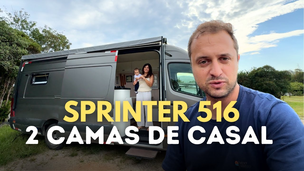 TOUR NO MOTORHOME SPRINTER MAIS ESPAÇOSO DO BRASIL! VOCÊ VAI SE ...