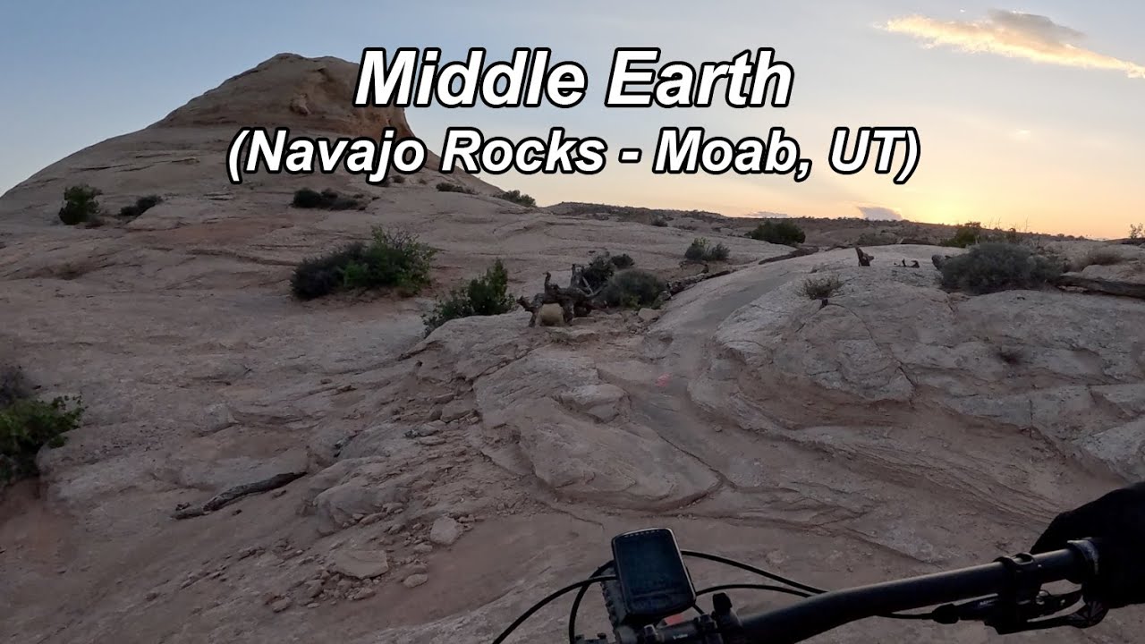 Navajo Rocks - Middle Earth - Full Trail (Moab, UT) - YouTube