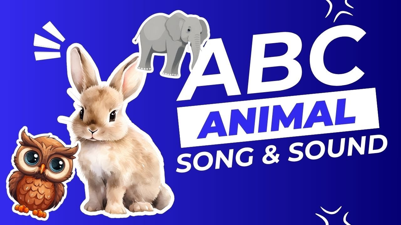 ABC Animal Song for Kids | Learn the Alphabet with Fun Animal Sounds ...