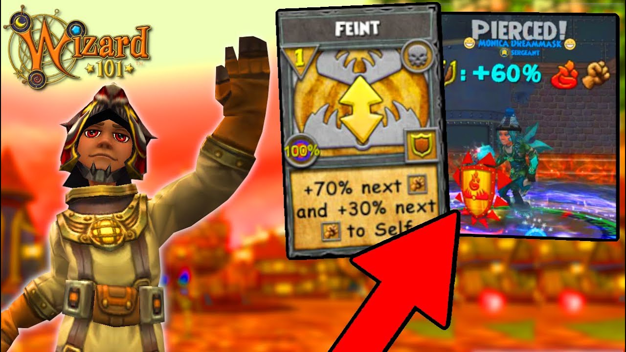 Wizard101 Fire PvP: This NEW Spell Casts FIRE FEINTS! - YouTube