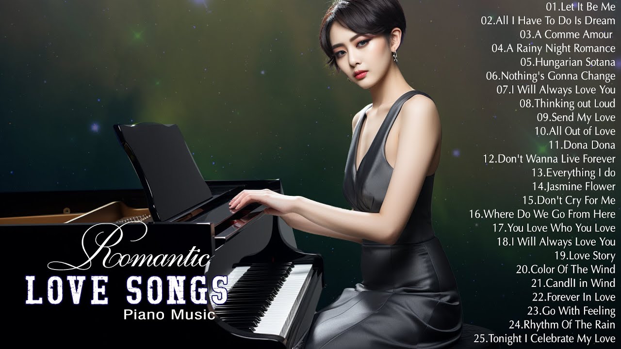 100 Most Beautiful Romantic Piano Love Songs Of All Time - Best ...