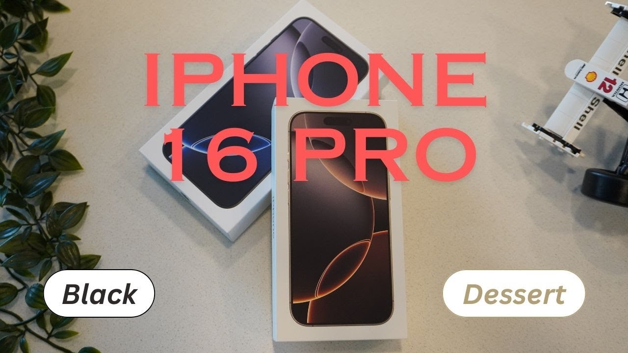 iPhone 16 Pro/Max | Dessert/Black Titanium - YouTube