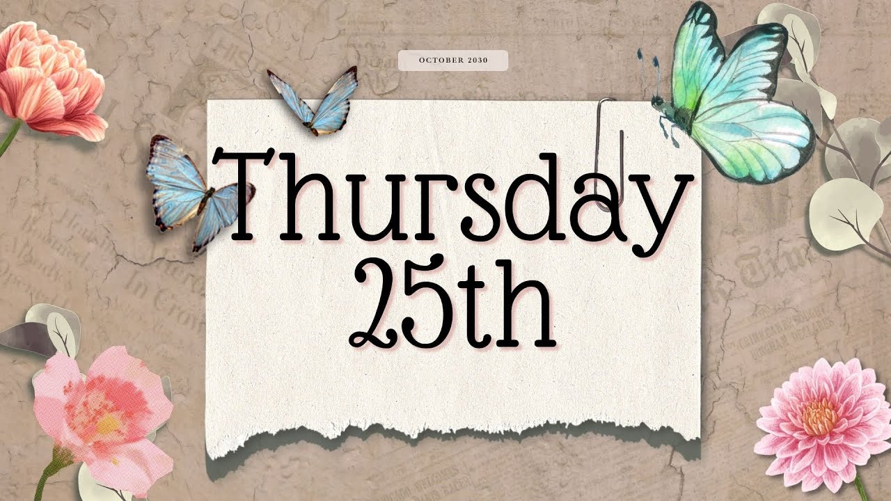 April 25 Announcements - YouTube