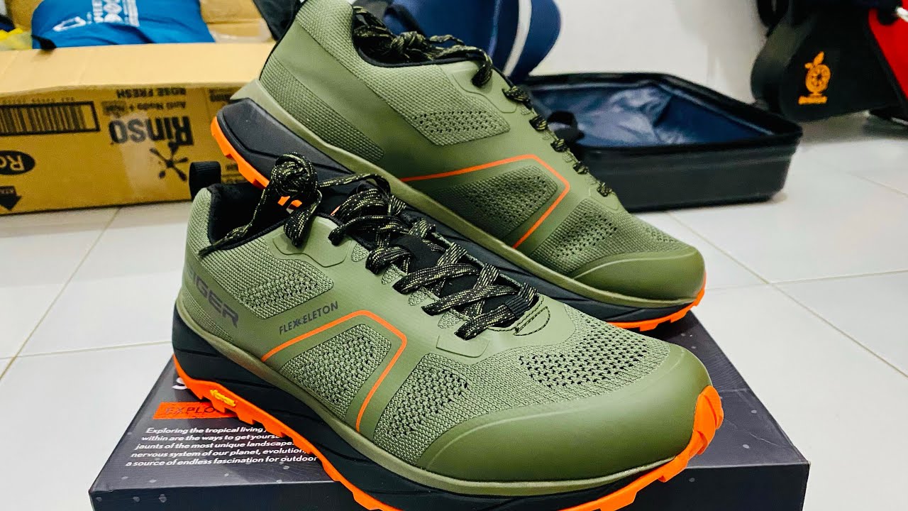 Review Sepatu Eiger Harrier Low Cut || Sepatu Hiking Eiger - YouTube