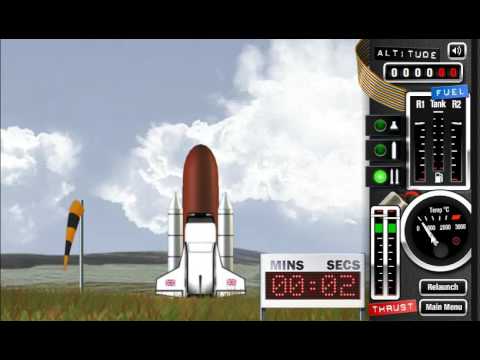 Top Gear Reliant Robin Rocket Game - My Attempts - YouTube