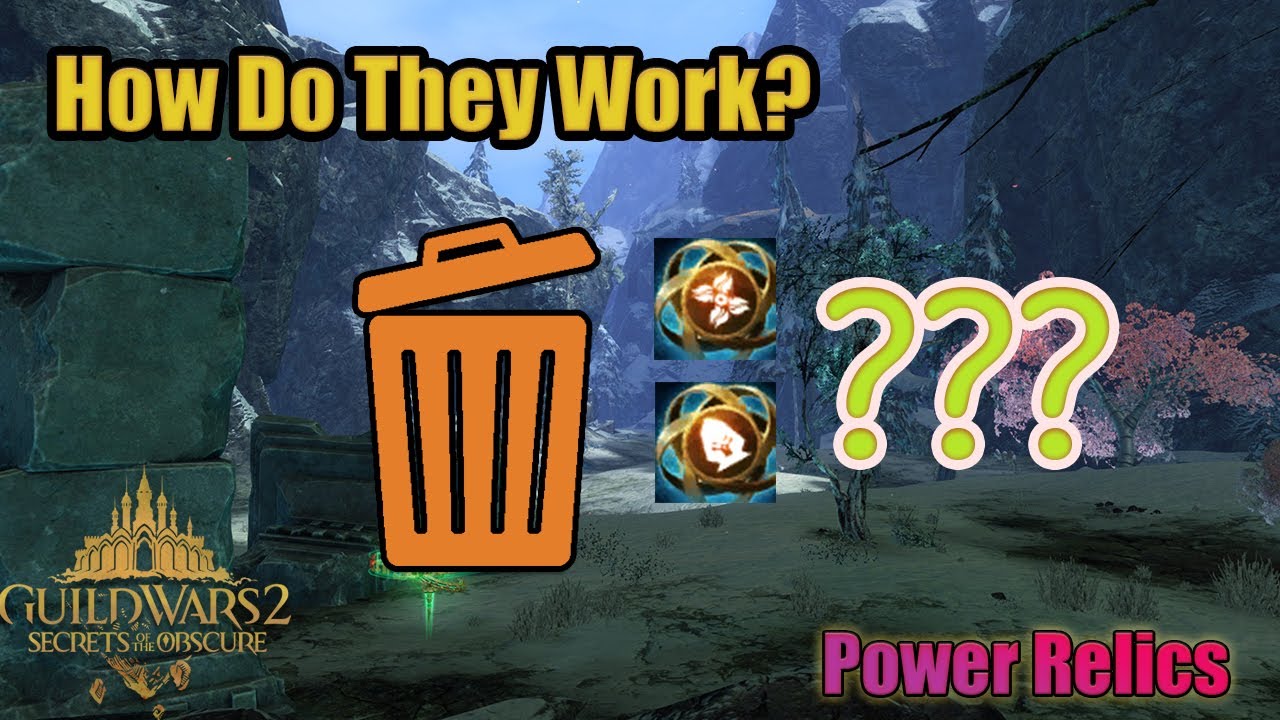 Guild Wars 2 Relic Inconsistency Rant - YouTube