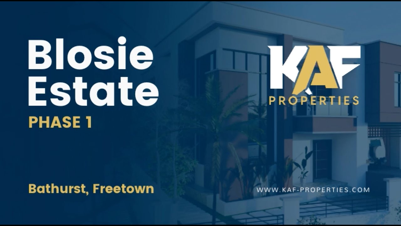Blosie Estate KAF Properties - YouTube