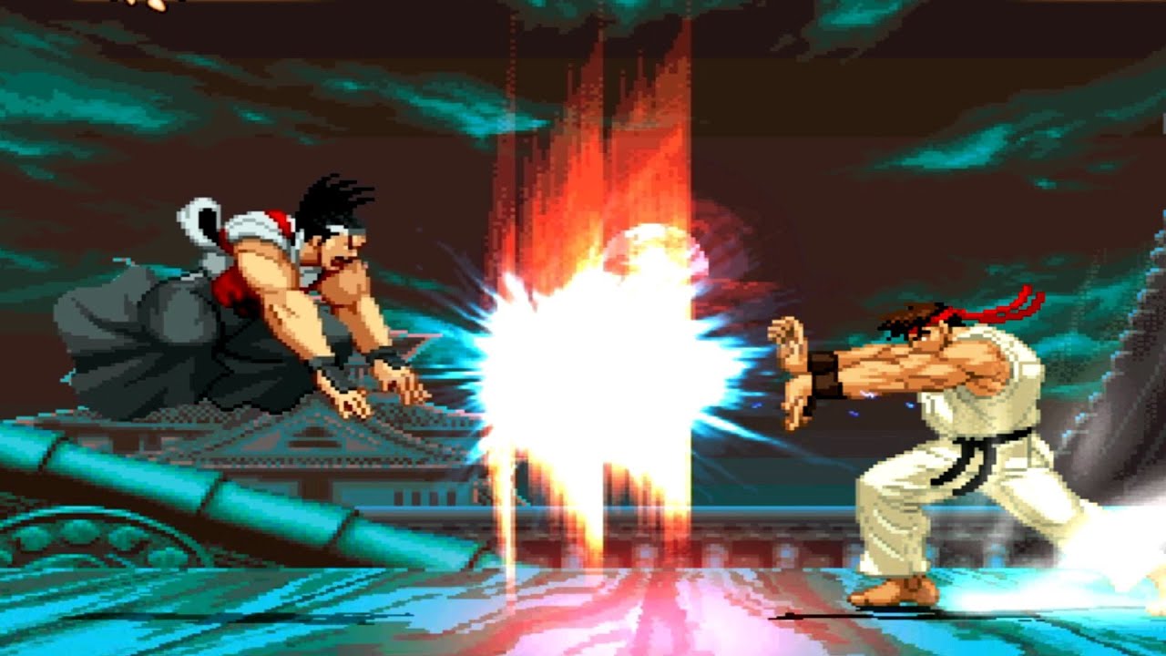 Street Fighter RYU Vs Art OF Fighting Todoh || Amazing Battle || Expert ...