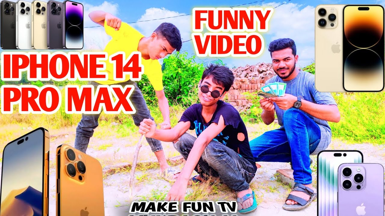 IPhone 14 Pro Max Special Funny Comedy Video - Full Time Fun Comedy ...
